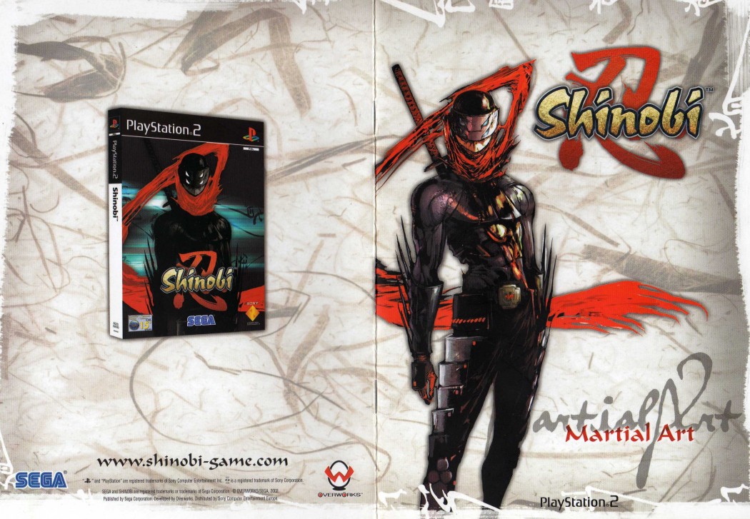 Para Sempre PS2: O retorno do ninja Shinobi! | Arkade