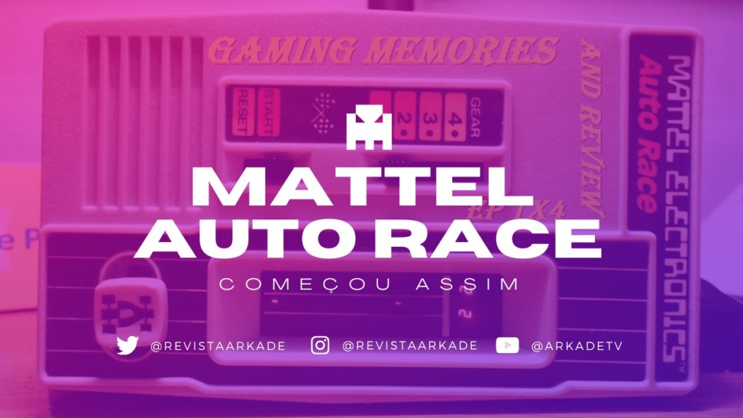 Começou assim: Mattel Auto Race, o primeiro videogame portátil de todos ...