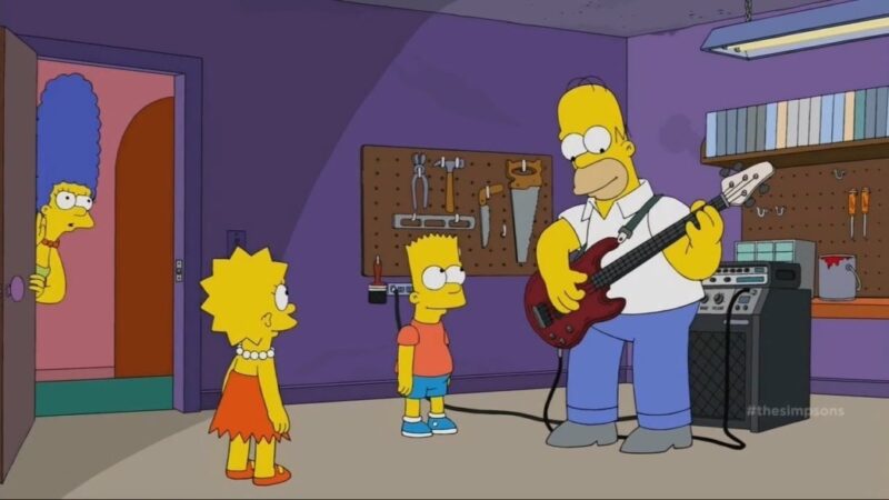 Agora inventaram de colocar o Homer Simpson pra cantar Artic Monkeys ...