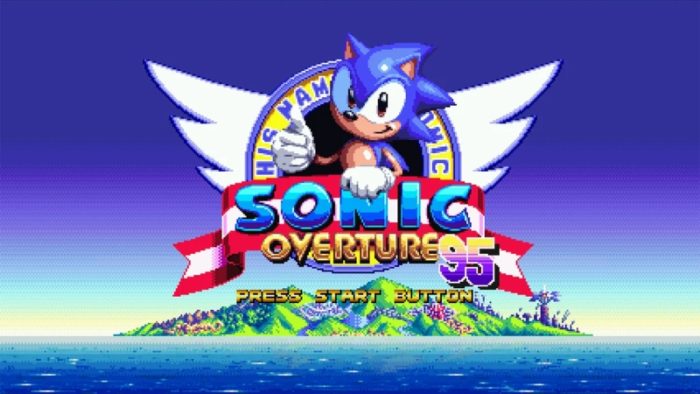 Sonic Overture ’95 é uma prequela do primeiro Sonic, porém feito com ...